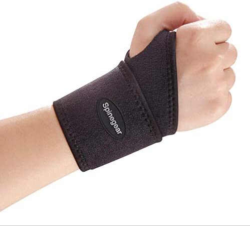 Spinegear wrist support with thumb stabilizer One size fits All