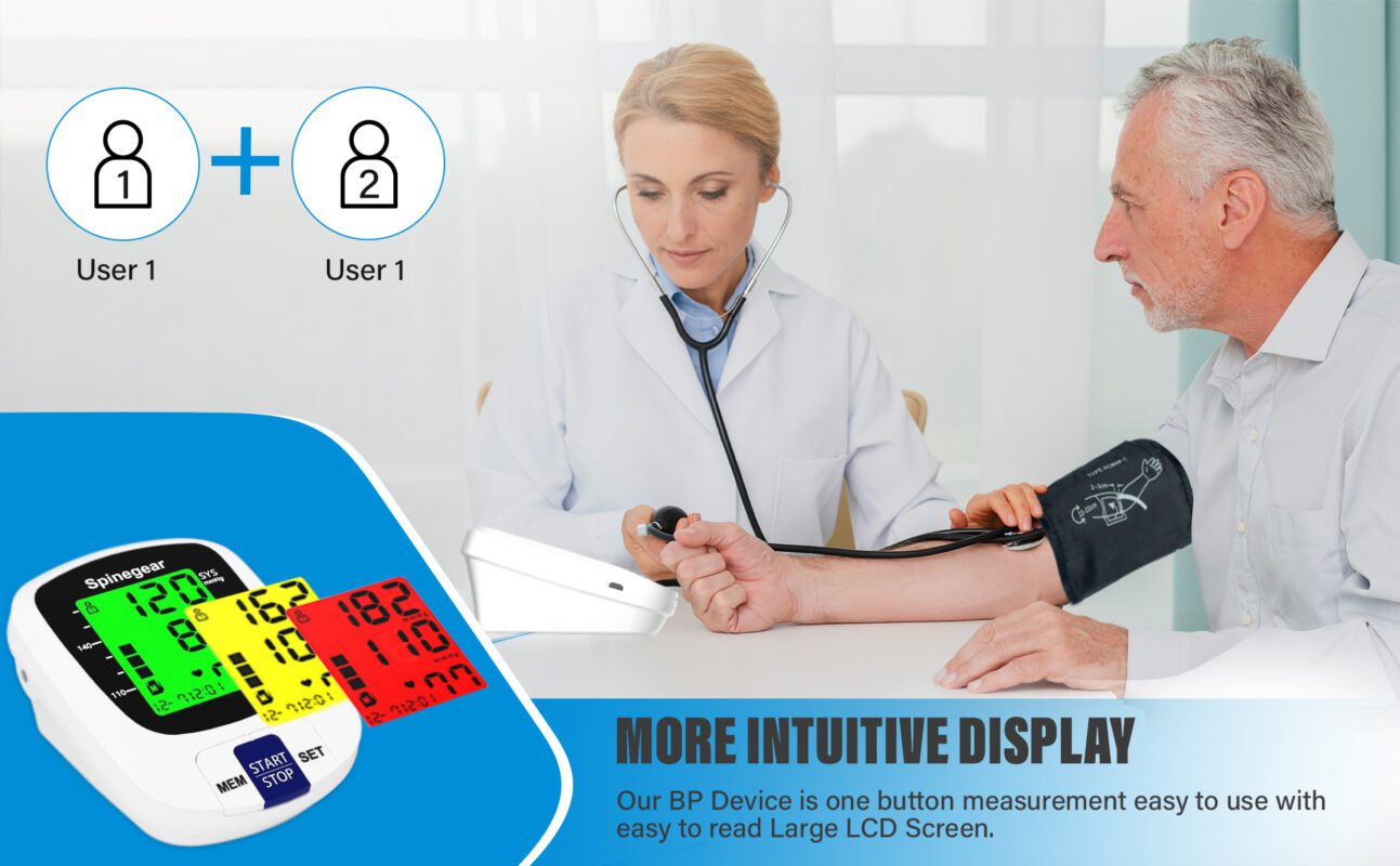 Rechargeable Digital Blood Pressure Monitor - Fast Charging NHS USE AXD-808